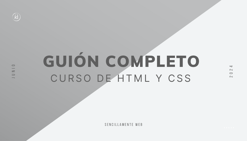 Ya puedes comprar mi curso completo de HTML y CSS Ya puedes comprar mi curso completo de HTML y CSS